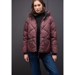 Street One Damen Steppjacke, braun, Gr. 44, unifarben, Stoff, Obermaterial: 100% Polyester. Futter: 100% Polyester. F&uuml;llung: 100% Polyester, Jacken,