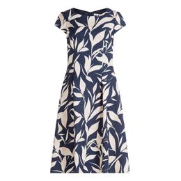 BETTY & CO BETTY & CO Damen Cocktailkleid "Damen mit Aufdruck", blau, Gr. 40, Obermaterial: 90% Polyester, 10% Elasthan. Futter: 100% Polyester, Kleider
