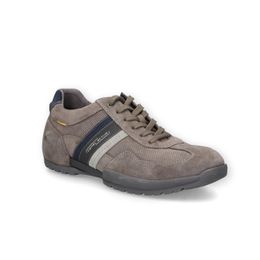 Camel Active Herren Sneaker, Gr. 47grau, multi, Leder, Schuhe, Trekkingschuh, Freizeitschuh, Schn&uuml;rschuh mit Profilsohle
