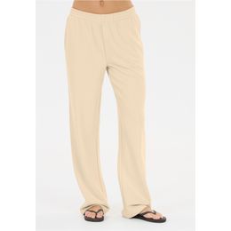 ENDURANCE ATHLECIA ATHLECIA Damen Sweathose "Crecy"beige, Gr. 40, unifarben, 50% Baumwolle, 48% Polyester, 2% Elasthan, Hosen, mit atmungsaktivem Tragekomfort
