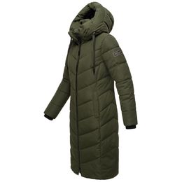 Navahoo Damen Steppmantel "Sahnekatzii XIV", gr&uuml;n, Gr. 5XL, Oberstoff: 100% Polyester. Futter: 100% Polyester. Wattierung: 100% Polyester.