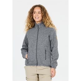 WHISTLER Damen Fleecejacke "SAMANI"dunkelblau, meliert, Gr. 48, meliert, 100% Polyester, Jacken, aus schnell trocknendem Funktionsmaterial