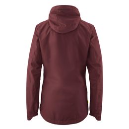 Gonso Damen Fahrradjacke "SAVE JACKET ESSENTIAL W", rot, Gr. 40, 100% Polyester, Jacken, Damen Regenjacke wind- und wasserdicht, Radjacke mit Kapuze