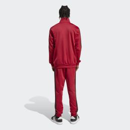 Herren Trainingsanzug "DAYREADY", rot, Gr. M, adidas Sportswear, Interlock, Obermaterial: 100% Polyester, Sportanz&uuml;ge, f&uuml;r Laufen und sportliche