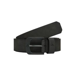 Quiksilver Herren Synthetikg&uuml;rtel "Street", schwarz, Gr. S, Obermaterial: 100% Polyurethan., G&uuml;rtel
