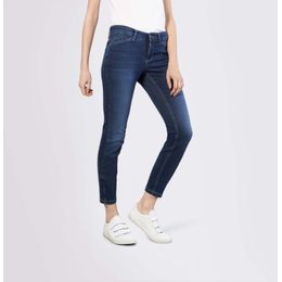 MAC Damen 7/8-Jeans "Dream Chic", blau, Gr. 34, Denim/Jeans, Obermaterial: 88% Baumwolle, 9% Polyester, 3% Elasthan, Jeans, verk&uuml;rzte Form mit