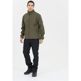 WHISTLER Herren Softshelljacke "Lango", gr&uuml;n, Gr. XXXL, unifarben, 90% Polyester, 10% Elasthan, Jacken, Mit wind- und wasserabweisenden Eigenschaften