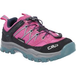 CMP Kinder Wanderschuh "KIDS RIGEL LOW TREKKING SHOES WP", Gr. 28festival, agave, Leder, Synthetik, Schuhe, wasserdicht