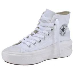 Sneaker Converse "CHUCK TAYLOR ALL STAR MOVE PLATFORM", Herren, Gr. 37,5, wei&szlig;, Textil, Schuhe Sneaker