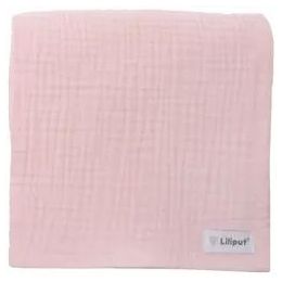 Spucktuch Liliput, Baby, rosa, Baumwolle, Schnuffelt&uuml;cher, aus kuschelig-weichem Material