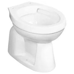 Tiefsp&uuml;l-WC CORNAT, wei&szlig; (alpinwei&szlig;), B:47,8cm H:43cm T:43cm, WCs, sp&uuml;lrandlos