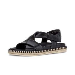 Gabor Damen Riemchensandale "Riemchensandale", Gr. 36, schwarz, Schuhe