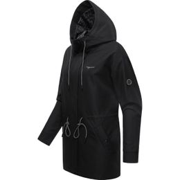 Ragwear Damen Outdoorjacke "Urbanna Remake", schwarz, Gr. XL, Obermaterial: 100% Polyester. Innenfutter: 100% Polyester, Jacken, Wasserdichte