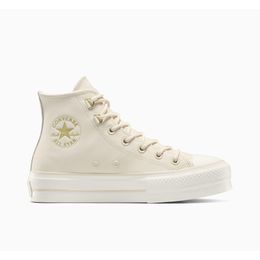 Converse Damen Sneaker "CHUCK TAYLOR ALL STAR LIFT", Gr. 36light dune, light dune, egret, Leder, Schuhe, Winterschuhe, wasserdicht und gef&uuml;ttert