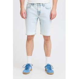 Blend Herren Jeansshorts "BHTwister DENIM"denim bleach blau, Basic, Gr. M, unifarben, Denim/Jeans, 99% Baumwolle, 1% Elasthan, Jeans, Sommerliche