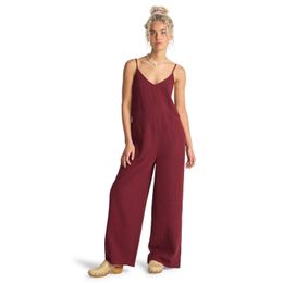 Billabong Damen Jumpsuit "Only In Dreams"cranberry, Gr. S, Obermaterial: 100% Baumwolle., Overalls