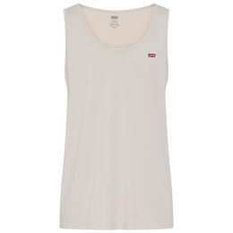Levi's LEVI'S Damen Tanktop "LSE HOUSEMARK TANK"pumice stone, Gr. XXL, Jersey, Obermaterial: 100% Baumwolle, Tops, mit Logo Stickerei