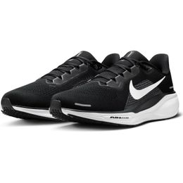 Nike Herren Laufschuh "AIR ZOOM PEGASUS 41 WIDE", Gr. 41, schwarz-wei&szlig;, Textil, Schuhe