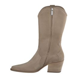 Paul Green Damen Stiefel "Paul Green Stiefel Veloursleder", Gr. 38,5, beige, Veloursleder, Schuhe