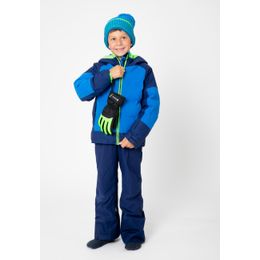 Reusch M&auml;dchen Skihandschuhe "Teddy GORE-TEX", gr&uuml;n, Gr. 5, mehrfarbig, 95% Polyester, 5% Lederimitat, Handschuhe, mit wasserdichter Funktionsmembran