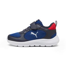 Puma M&auml;dchen Sneaker "FUN RACER 2 AC PS", Gr. 29new navy, Puma wei&szlig;, clyde royal, Synthetik, Schuhe, mit Kombiverschluss mit Klettverschluss, mit