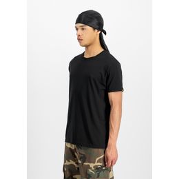 T-Shirt Alpha Industries "Camo Label Backprint T-Shirt", Jungen, Gr. L, schwarz, Obermaterial: 100% Baumwolle, Shirts T-Shirt