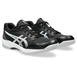 asics Herren Hallenschuh "GEL-TASK 4", Gr. 44, schwarz-wei&szlig;, Synthetik, Textil, Schuhe, f&uuml;r Hallensport