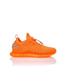 Plein Sport Damen Sneaker "Runner Sneaker", Gr. 42, orange, Schuhe