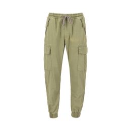 Herren Jogginghose "Ripstop Jogger", gr&uuml;n, Gr. XXXL, Alpha Industries, Obermaterial: 100% Baumwolle. Futter: 100% Baumwolle, Hosen