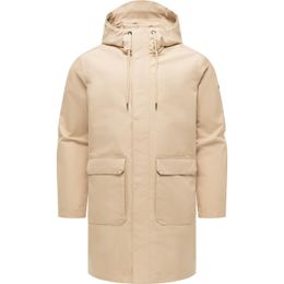 Ragwear Herren Funktionsmantel "Mr Them Long Light YOUMODO", beige, Gr. XXXL, Obermaterial: 80% Polyester, 20% Nylon. Innenfutter: 100% Polyester,