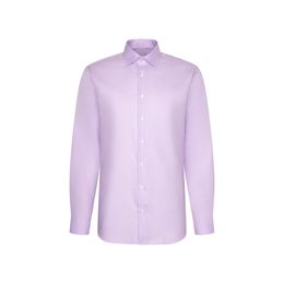 Seidensticker Herren Businesshemd "Schwarze Rose"violett, Gr. 38, unifarben, 100% Baumwolle, Hemden, Shaped 1/1 Kentkragen Uni