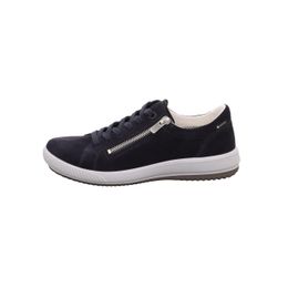 Legero Damen Sneaker "TANARO 5.0", Gr. 36, blau, Veloursleder, unifarben, Schuhe, Freizeitschuh, Halbschuh, Schn&uuml;rschuh mit GORE-TEX Membrane