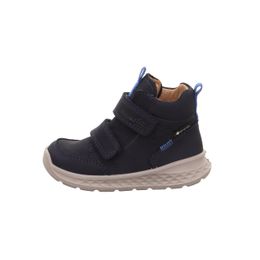 Superfit M&auml;dchen Winterboots "BREEZE, WMS: mittel", Gr. 30, blau, Nubukleder, unifarben, Schuhe, Babyschuh, Klettschuh mit GORE-Tex, Gr&ouml;&szlig;enschablone