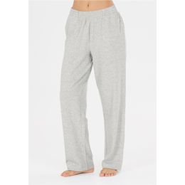 ENDURANCE ATHLECIA ATHLECIA Damen Sweathose "Crecy"hellgrau, Gr. 42, unifarben, 50% Baumwolle, 48% Polyester, 2% Elasthan, Hosen, Mit atmungsaktivem Tragekomfort