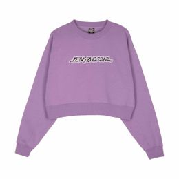 Santa Cruz Damen Sweatshirt "KELP STRIP CREW"lila haze, Gr. S, Obermaterial: 80% Baumwolle, 20% Polyester, Sweatshirts, f&uuml;r Erwachsene, sportlicher