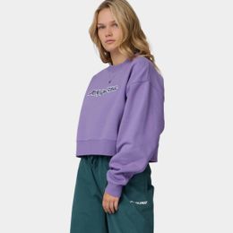 Santa Cruz Damen Sweatshirt "KELP STRIP CREW"lila haze, Gr. L, Obermaterial: 80% Baumwolle, 20% Polyester, Sweatshirts, f&uuml;r Erwachsene, sportlicher
