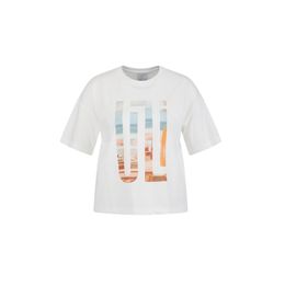 T-Shirt Sportalm KITZB&Uuml;HEL, Damen, Gr. 38, egret (03), Single Jersey, Obermaterial: 100% Baumwolle, unifarben, relaxed fit taillenbedeckt, Rundhals, eingesetzt abgesteppte Kante, Shirts T-Shirt, Relaxed fit mit Rundhalsausschnitt
