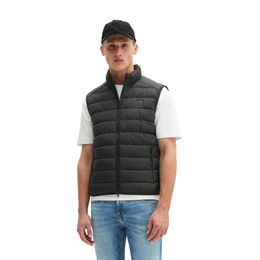 Marc O'Polo MARC O'POLO Herren Steppweste, schwarz, Gr. S, Obermaterial: 100% Polyester, Westen