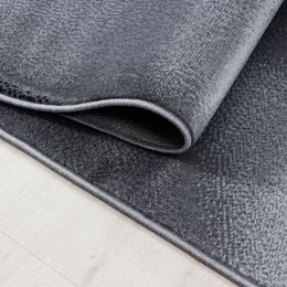 Teppich, B:200cm H:6mm L:290cm, grau, Ayyildiz Teppiche, Kunstfaser, Wohnzimmer, Teppiche, "Plus 8008, auch als L&auml;ufer erh&auml;ltlich", L&auml;ufer,