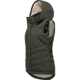 Ragwear Damen Steppweste "Hesty", gr&uuml;n, Gr. XS, Au&szlig;enmaterial: 100% Polyester. Innenfutter: 100% Polyester. Wattierung: 100% Polyester, Westen,