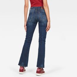 G-Star Raw G-STAR Damen Bootcut-Jeans "Midge Saddle Bootcut", blau, Gr. 27, Denim/Jeans, Obermaterial: 92% Baumwolle, 7% Polyester, 1% Elasthan, Jeans