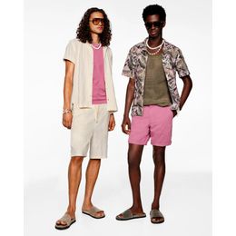 JOOP! T-Shirt JOOP JEANS "Alphis", Jungen, Gr. M, rosa (medium pink), Single Jersey, Obermaterial: 100% Baumwolle, regular fit, Rundhals, Shirts T-Shirt