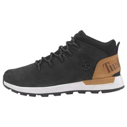 Timberland Herren Sneaker "SPRINT TREKKER - MID LACE SNEAKER", Gr. 41, schwarz, Leder, Schuhe, Winterschuhe, Sneakerboots, Winterboots