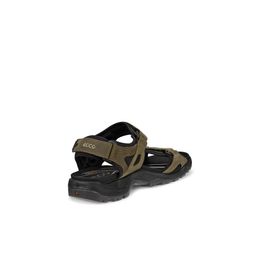 Ecco Herren Outdoorsandale "Offroad", Gr. 50, schwarz, Nubukleder, Schuhe, Sommerschuh, Klettschuh, Outdoorschuh, in Trekking-Optik