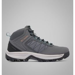 Columbia Herren Wanderschuh "TRANSVERSE HIKE WATERPROOF", Gr. 40,5, grau, Leder, Schuhe, wasserdicht
