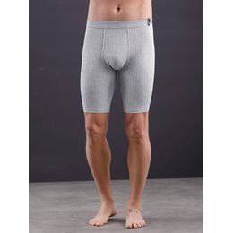 w&auml;schepur W&Auml;SCHEPUR Herren Lange Unterhose, Gr. 6, grau, 60% Baumwolle, 35% Polyester, 5% Elasthan, Unterhosen