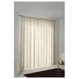 Guido Maria Kretschmer Home & Living Vorhang "0" Gr. 4, beige (natur), B:142cm H:245cm, Jacquard, Baumwolle (Bio-Baumwolle), GUIDO MARIA KRETSCHMER HOME & LIVING, Gardinen, 0