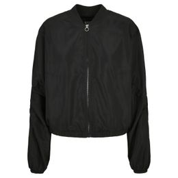 Urban Classics Damen Anorak "Urban Classics Damen Ladies Recycled Batwing Bomber Jacket"schwarz, Gr. 4XL, unifarben, 63% Polyester, 37% Polyester,