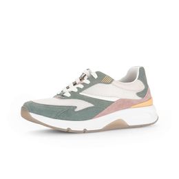 Sneaker Gabor "Sneaker low", Damen, Gr. 38,5, multicolour, Schuhe Sneaker