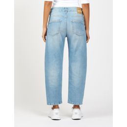 Gang Damen 5-Pocket-Jeans "94IDA", blau, Gr. 33, Denim/Jeans, Obermaterial: 90% Baumwolle, 8% Polyester, 2% Elasthan, Jeans, im l&auml;ssigen O-Shape